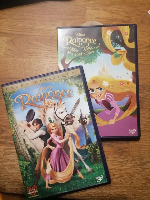 DVD ZONE 2 Europe - Lot Disney Raiponce + Raiponce Moi J’ai un Rêve EUR ...