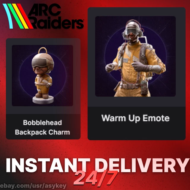 ARC RAIDERS TWITCH Drops 🔥 All 2/2 Available 🔥 Warm Up Emote + Backpack ...