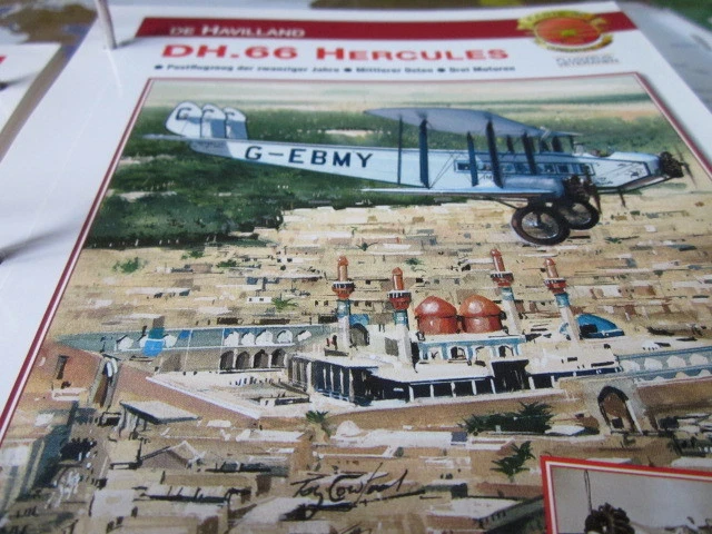 FLIEGEN 14: KARTE 30 De Havilland DH 66 Hercules EUR 4,31 - PicClick DE