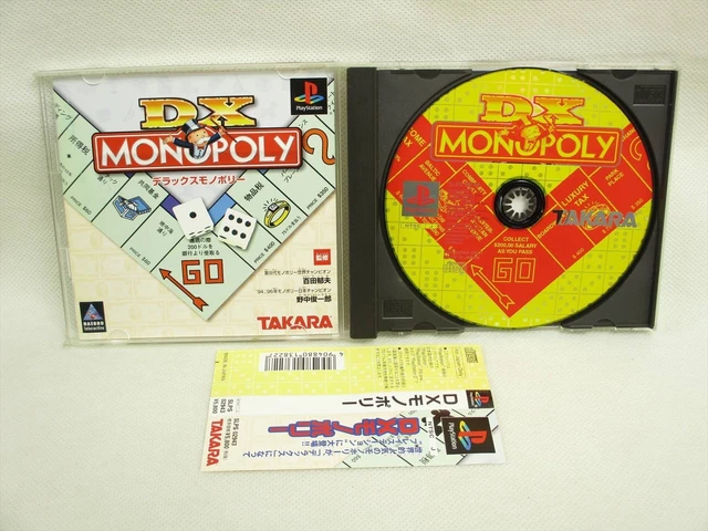 PS1 DX MONOPOLY Deluxe Con Spina Card PLAYSTATION Importazione Giappone Gioco p1 EUR 41,04 ...