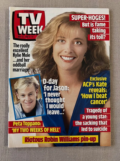VINTAGE TELEVISION - "Australian TV Week" May 1988 Kylie Minogue Jason ...
