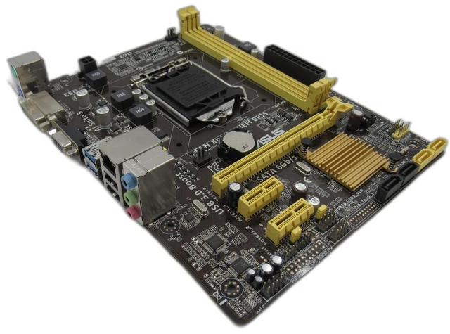 ASUS H81M-K MOTHERBOARD, LGA 1150 mATX Desktop Motherboard with IO ...