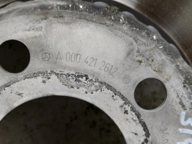 A0004212612 DISQUE DE Frein Avant MERCEDES CLASE C (W205) FAMILIAR ...