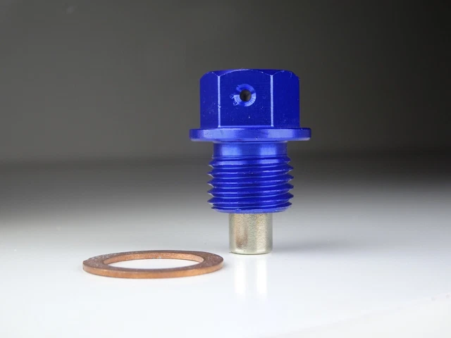 MINI R50/R52/R53 ONE/COOPER/COOPER S Blue M14 x 1.5 Magnetic Sump ...