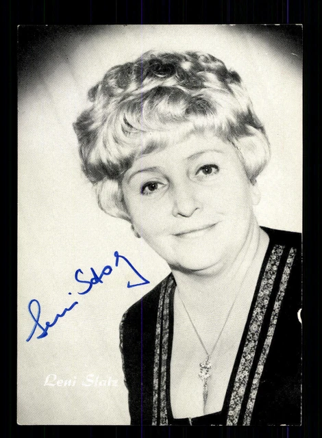 LENI STATZ AUTOGRAMMKARTE Original Signiert # BC 131671 EUR 9,99 ...