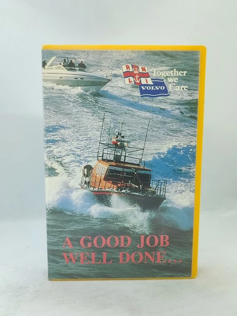 RNLI A GOOD Job Well Done On VHS Video Cassette Tape [Big Box] £22.49 ...