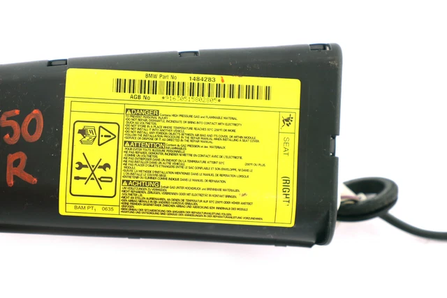 MINI COOPER ONE R50 R52 R53 Siège Avant Droit Airbag Latéral 1484283 ...