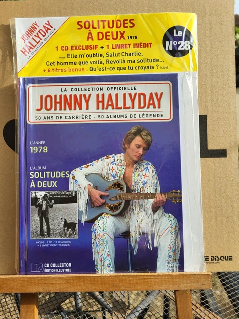 CD LIVRE JOHNNY Hallyday La Collection Officielle N° 28 NEUF Scellé ...