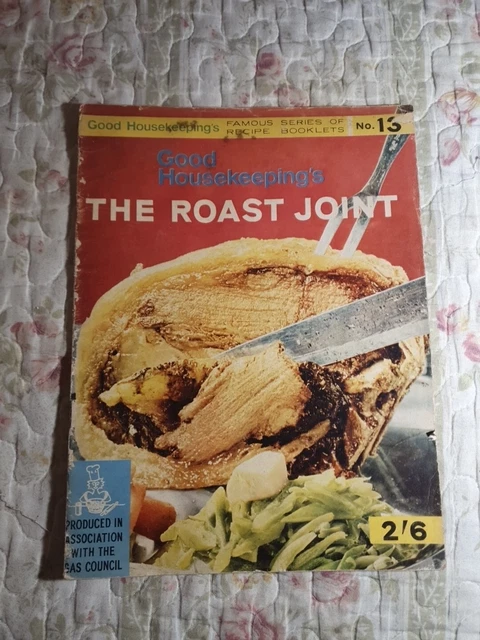 VINTAGE GOOD HOUSEKEEPING Magazine. 1963. The Roast Joint. Tatty Edge ...