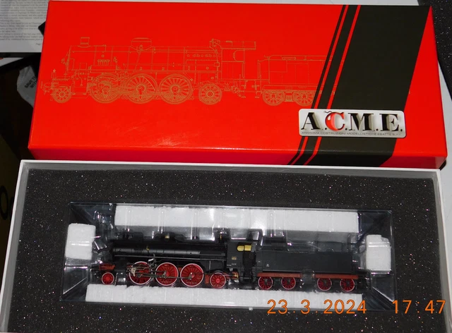 ACME 60502 FS ITALIA Locomotiva a vapore GR.685 196 STEAM HO GAUGE £249.00 - PicClick UK