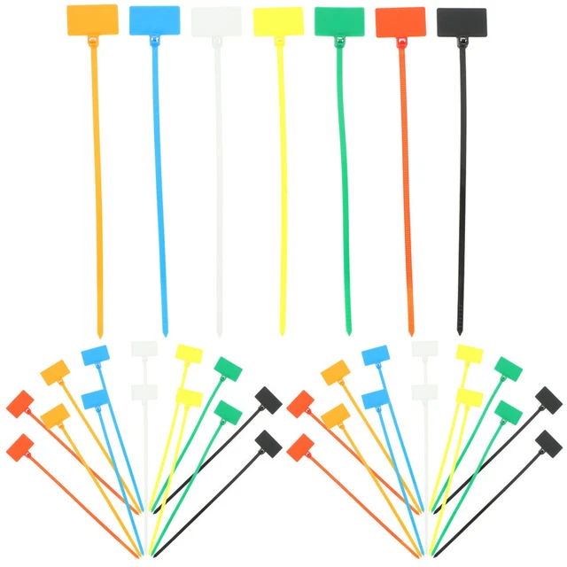 250 PCS CORD Ties for Electrical Cords Wire Organizers Zip Cable Labels ...
