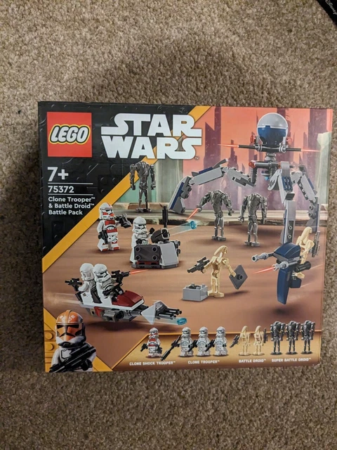 LEGO STAR WARS 75372 clone soldat et droïde de combat pack de combat ...