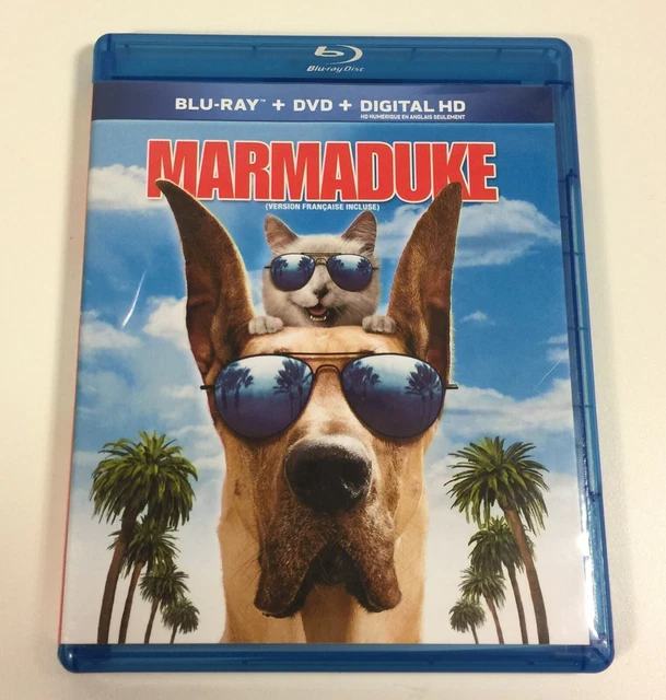 MARMADUKE - BLU-RAY + DVD 2 Disc Movie - 2010 $9.95 - PicClick CA