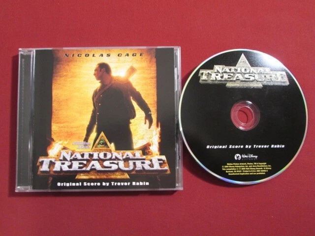 NATIONAL TREASURE ORIGINAL Score By Trevor Rabin 2004 12 Trk Cd 62493-2 ...