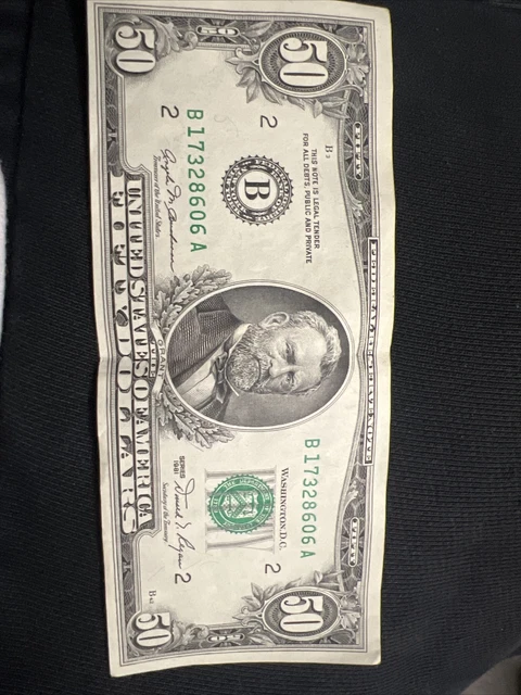 SERIES 1981 50 Dollar Bill 80 00 PicClick series-1981-50-dollar-bill-80-00-picclick