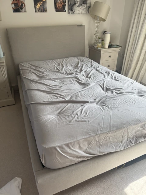 JOHN LEWIS EMILY Bed & Mattress Queen Size £21.40 - PicClick UK