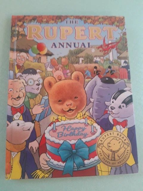 2021 RUPERT THE Bear 100 year celebration annual number 85, very rare £ ...