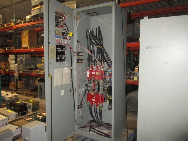 RUSSELECTRIC AUTOMATIC TRANSFER Switch RMT-8003CE 800A 277/480V 3Ph 4W ...