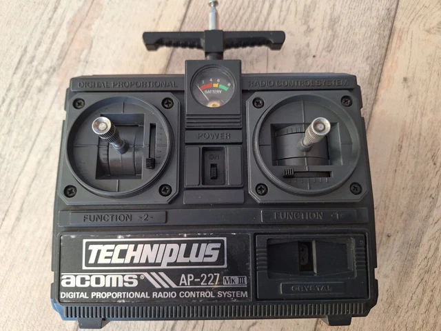 ACOMS SET TRANSMITTER 27Mhz TECHNIPLUS MK3 controller Japan AP- 227 £17 ...