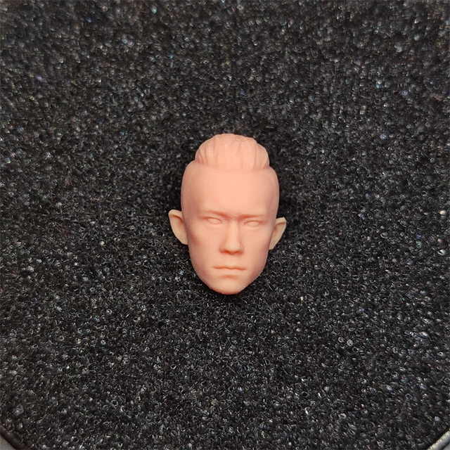1/24 SCALE LAKE Changjin Jackson Yee Head Sculpt Unpainted Fit 2.5 ...