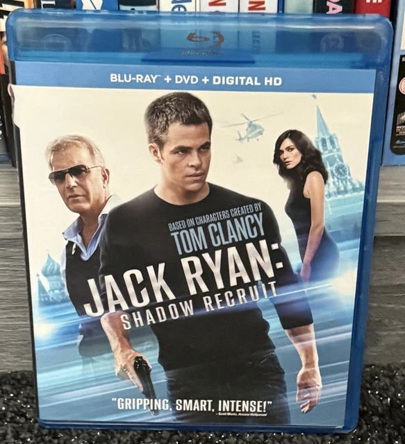 JACK RYAN: SHADOW Recruit - Blu-ray, case is scratched at the top. £3. ...