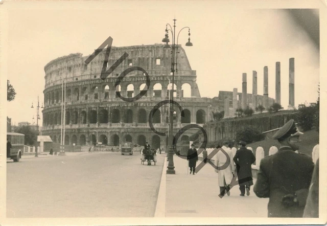 FOTO SECONDA GUERRA mondiale - Italia vista Colosseo a Roma H1.11 EUR ...