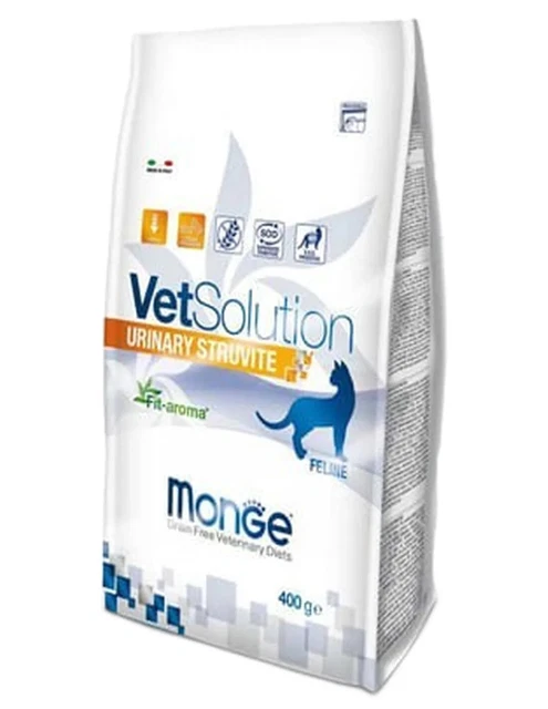 VETSOLUTION MONGE FELINE Urinaire Oxalate Struvite 400 G EUR 6,77 - PicClick FR