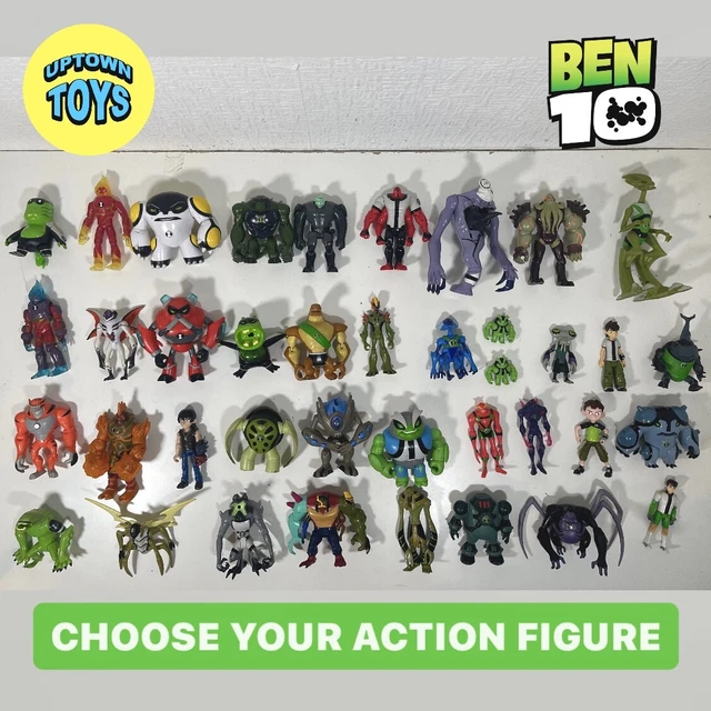 BEN 10 ULTIMATE Alien Action Figures 4" Range 30+ Figures Choice 1 Per ...