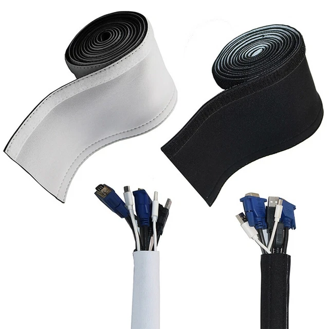 CABLE JACKET CABLE Management Sleeve Neoprene Wire And Cable Sheath New ...