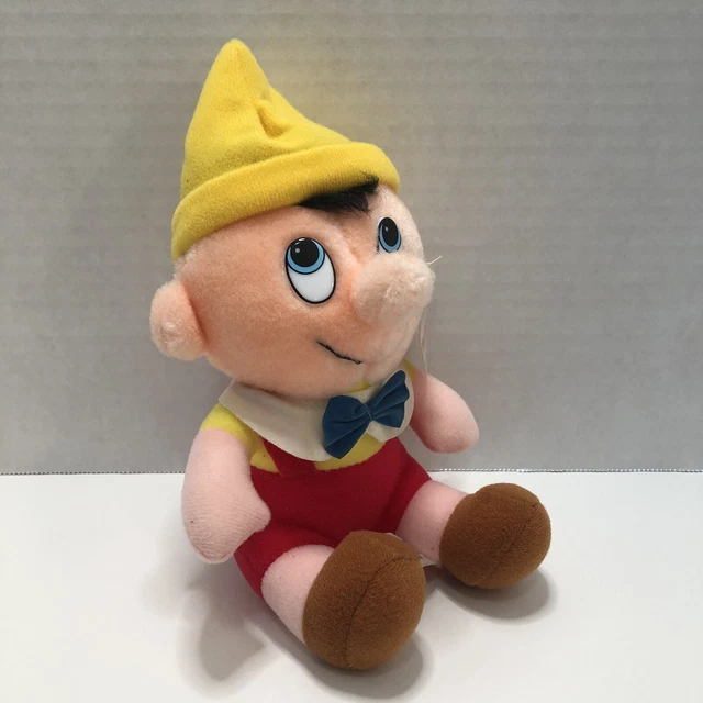 VINTAGE PINOCCHIO PLUSH Walt Disney Animated Film Classic 8” Stuffed ...