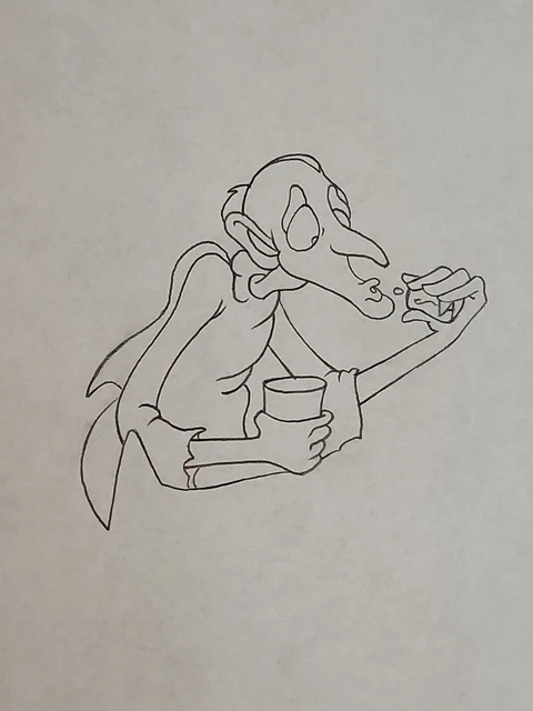 TERRY PRATCHETT'S DISCWORLD II Hanna Barbera Animation Vampire W Teeth ...