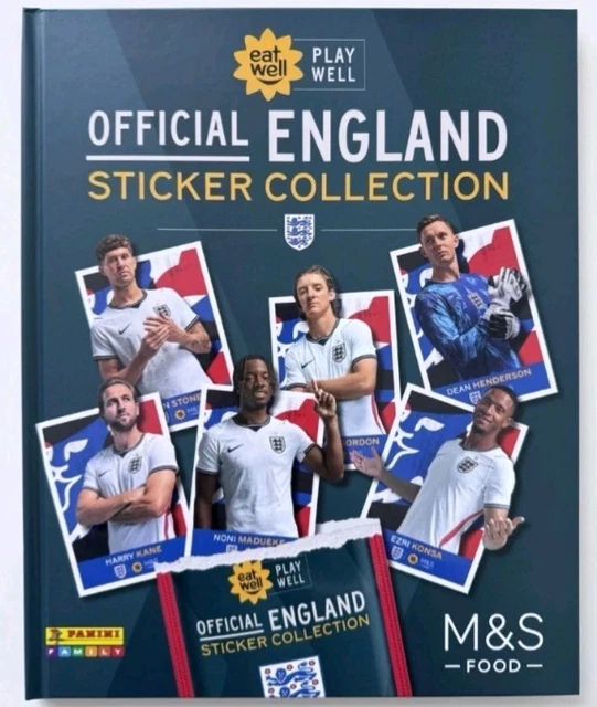PANINI M&S ENGLAND 2026 Sticker Collection £1.44 - PicClick UK