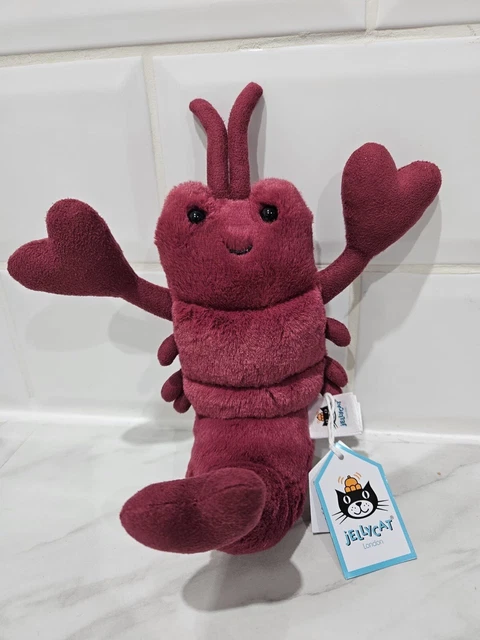 JELLYCAT LOVE-ME LOBSTER Teddy Plush Toy Amuseable BNWT Rare £22.50 ...