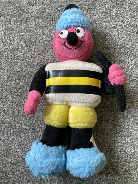 VINTAGE OFFICIAL BERTIE Bassett Soft Toy Liquorice Allsorts 10” Long £ ...