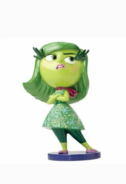 WALT DISNEY SHOWCASE Pixar Inside Out Disgust Figure 4051222 Glow In ...