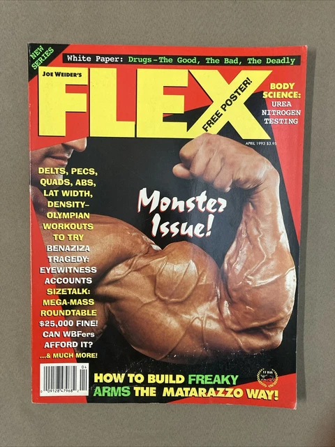 FLEX BODYBUILDING MUSCLE Magazine / Mike Matarazzo / Monster Issue / 4 ...