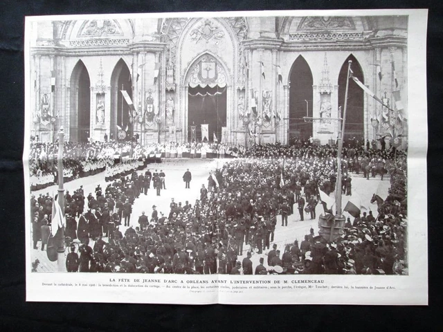 GIOVANNA D'ARCO ORLEANS+GENERALE Pau+Francesco Giuseppe, Praga Stampa ...