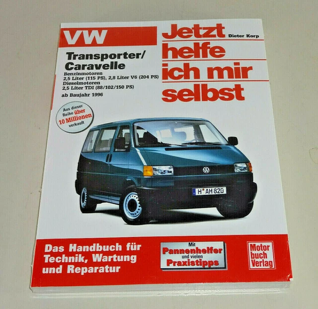 MANUEL DE RÉPARATION VW T4 - Bus Transporteur Caravelle Camper - Année ...