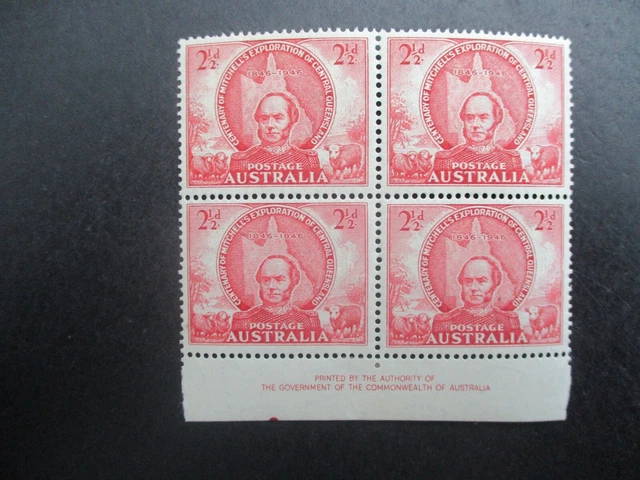 AUSTRALIAN PRE DECIMAL Stamps: Block / Strip- Excellent Item, Must Have ...