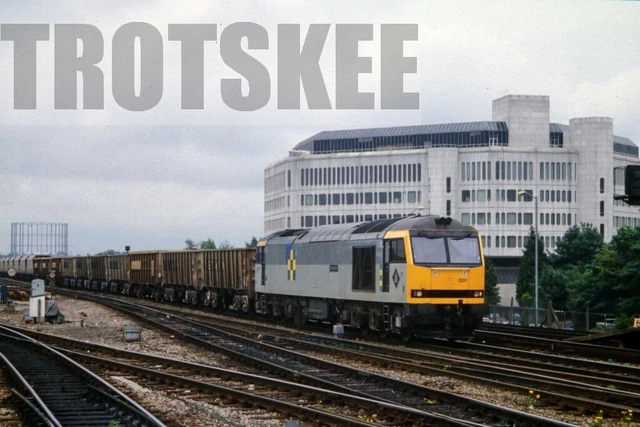 35MM SLIDE BR British Rail Diesel Loco Class 60 60001 1993 Reading ...