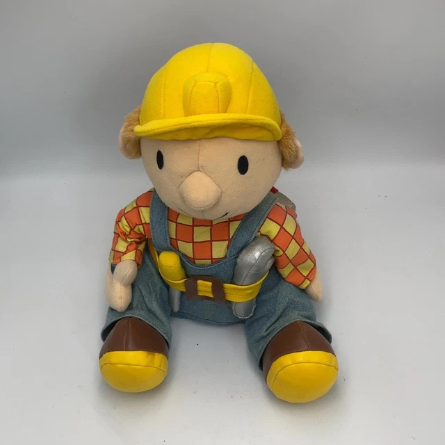 BOB THE BUILDER Talking Plush Doll Battery Operated Medium Size Toy £1. ...