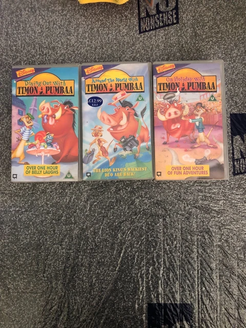 DISNEY VHS tapes Rare Timon & Pumbaa series x 3 more items listed EUR ...