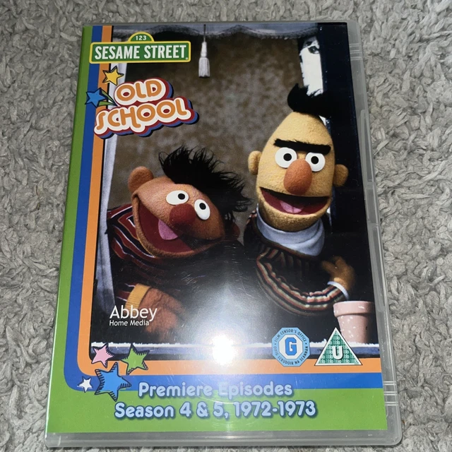 SESAME STREET OLD Skool Premier Episodes Season 4 & 5 1972 - 1973 Dvd £ ...