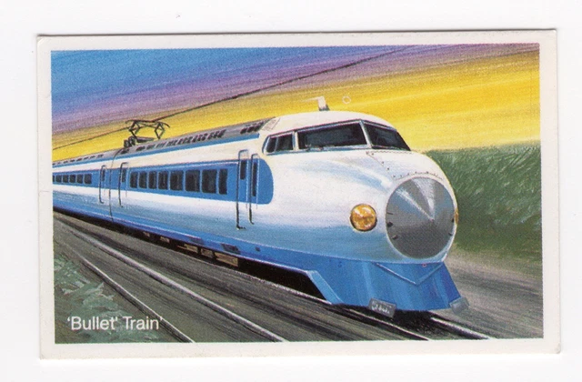 WILLS WORLD OF Speed: #26 Railway Engine Bullet train of Japan $4.99 ...