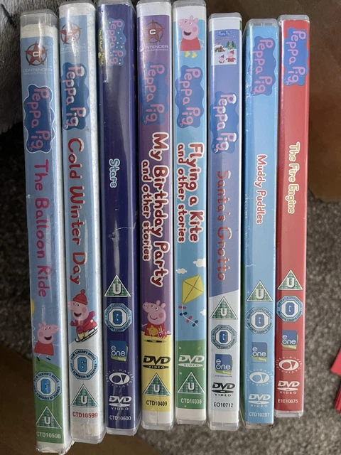 PEPPA PIG DVD Bundle SET x8Children Animated Family Films £4.00 ...