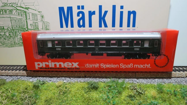 ( L11 ) Märklin 4193 D-train Passenger Car HO 2nd Class DB NEW OVP £31. ...