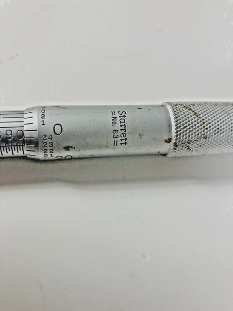 STARRETT T63XRL MICROMETER Head 0-2" Range, .0001" Graduation $128.84 ...