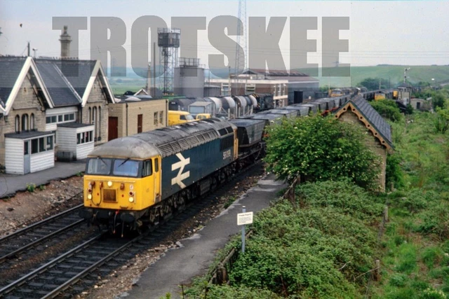 35MM SLIDE BR British Railways Diesel Loco Class 56 56099 Shirebrook ...