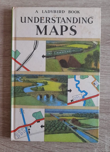 UNDERSTANDING MAPS VINTAGE Ladybird Book First Edition Series 671 Early ...