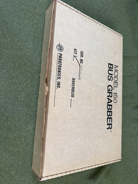 VINTAGE S-100 S100 Bus Paratronics 150 Bus Grabber Logic Analyzer ...
